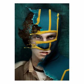 Kick-ass Green Abstract - A1 Poster | Shop Today. Get it Tomorrow ...