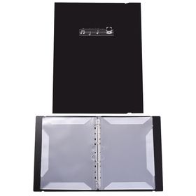 A4 Music Score Folder with 4 Ring Stainless Steel Binders & Sleeve ...