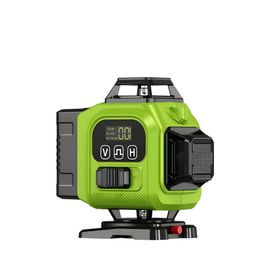 4D Laser Level 360-degree Horizontal and Vertical Self-Leveling Green ...