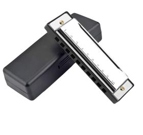 Harmonica 10-Hole in Protective Hard Case | Shop Today. Get it Tomorrow ...