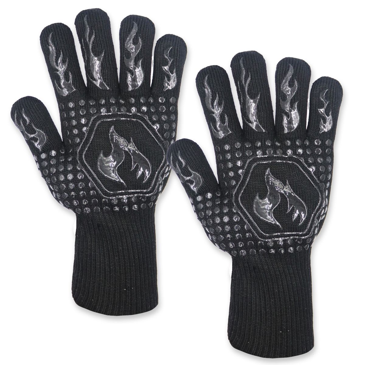 Yowie - Braai Gloves / Oven Mitts - Extreme Heat Resistance to 500C ...