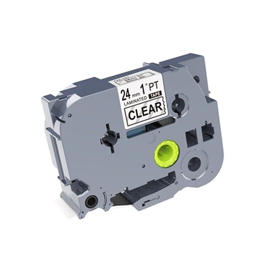 PUTY Compatible Brother TZ Series Standard Label Cartridges 24mm x 8m ...