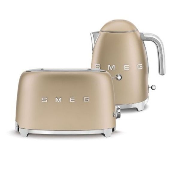 Smeg 50's Retro Breakfast Set 1.7 L Kettle & 2 Slice Toaster ...