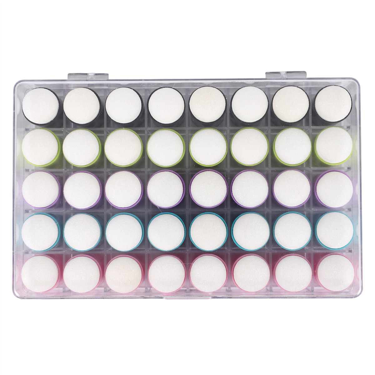 40 Pcs Finger Sponge Daubers Drawing Dauber Set for Art Crafts Card ...