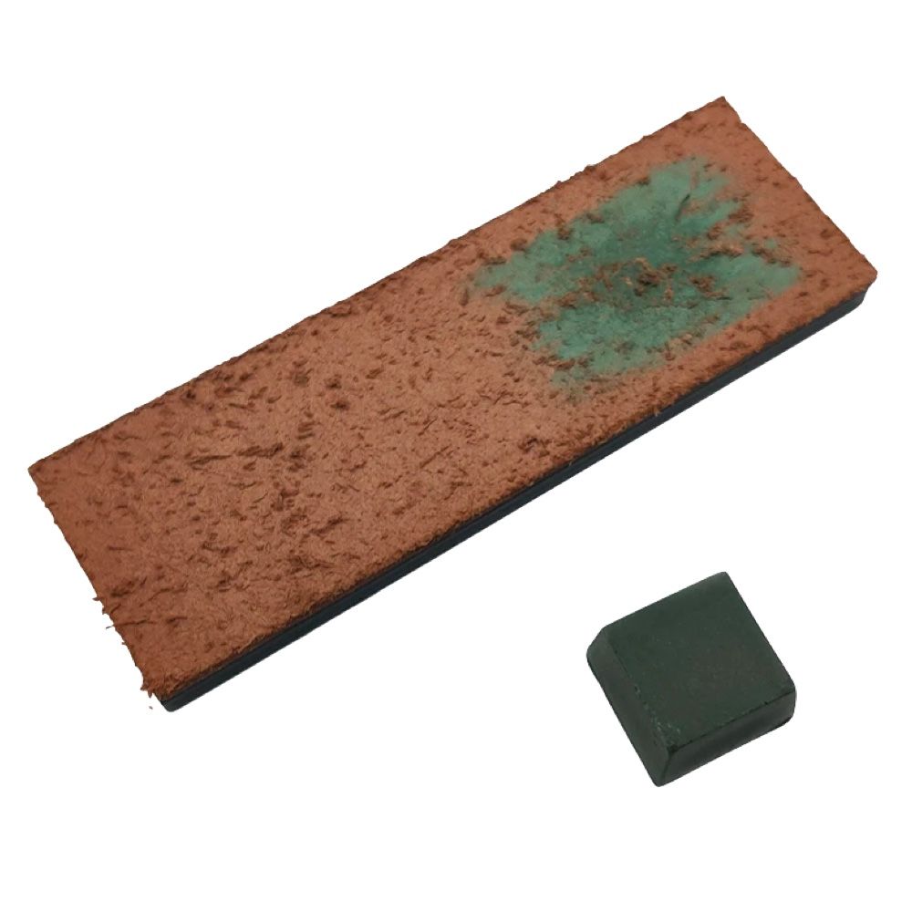 Tool Knife Polishing Paste Buffing Compound & Leather Strip 18cm | Shop ...