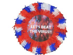 Beat The Virus Round Pinata | Shop Today. Get it Tomorrow! | takealot.com