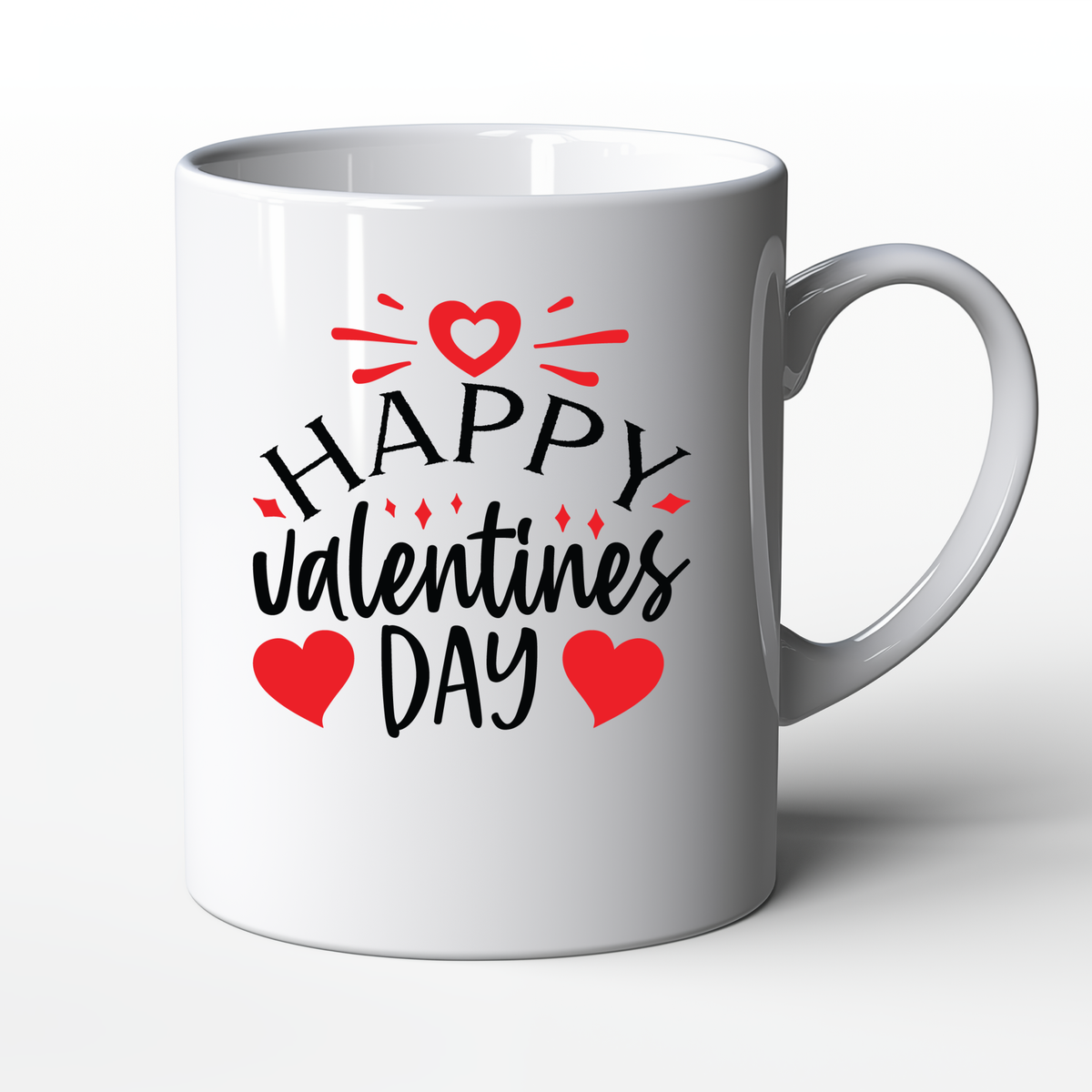 Valentines Day Love Birthday Present - 4 Happy Valentines Day 01 white ...