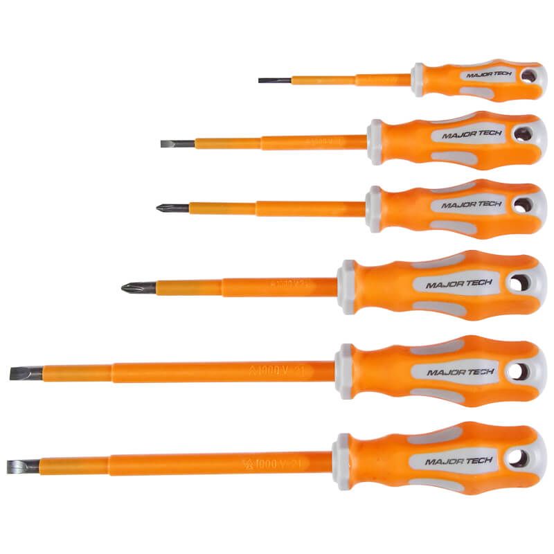 Major Tech 1000V Insulated Screwdriver Set (KTK0306) | Shop Today. Get ...