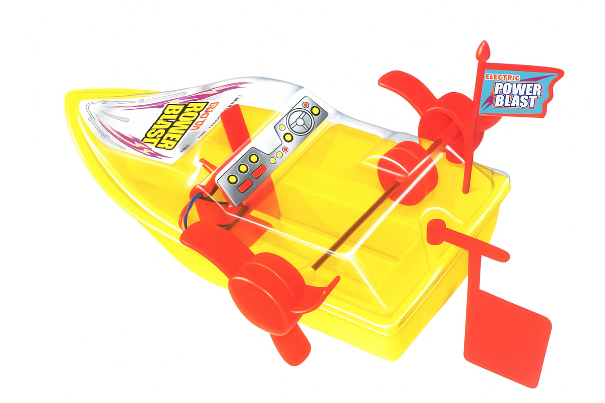 MX-600 Electronic Power Blast Boat Kit - Build & Launch Your Own Boat ...