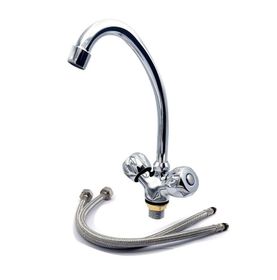 Double Handle Kitchen Mixer Faucet Tap | Shop Today. Get it Tomorrow ...