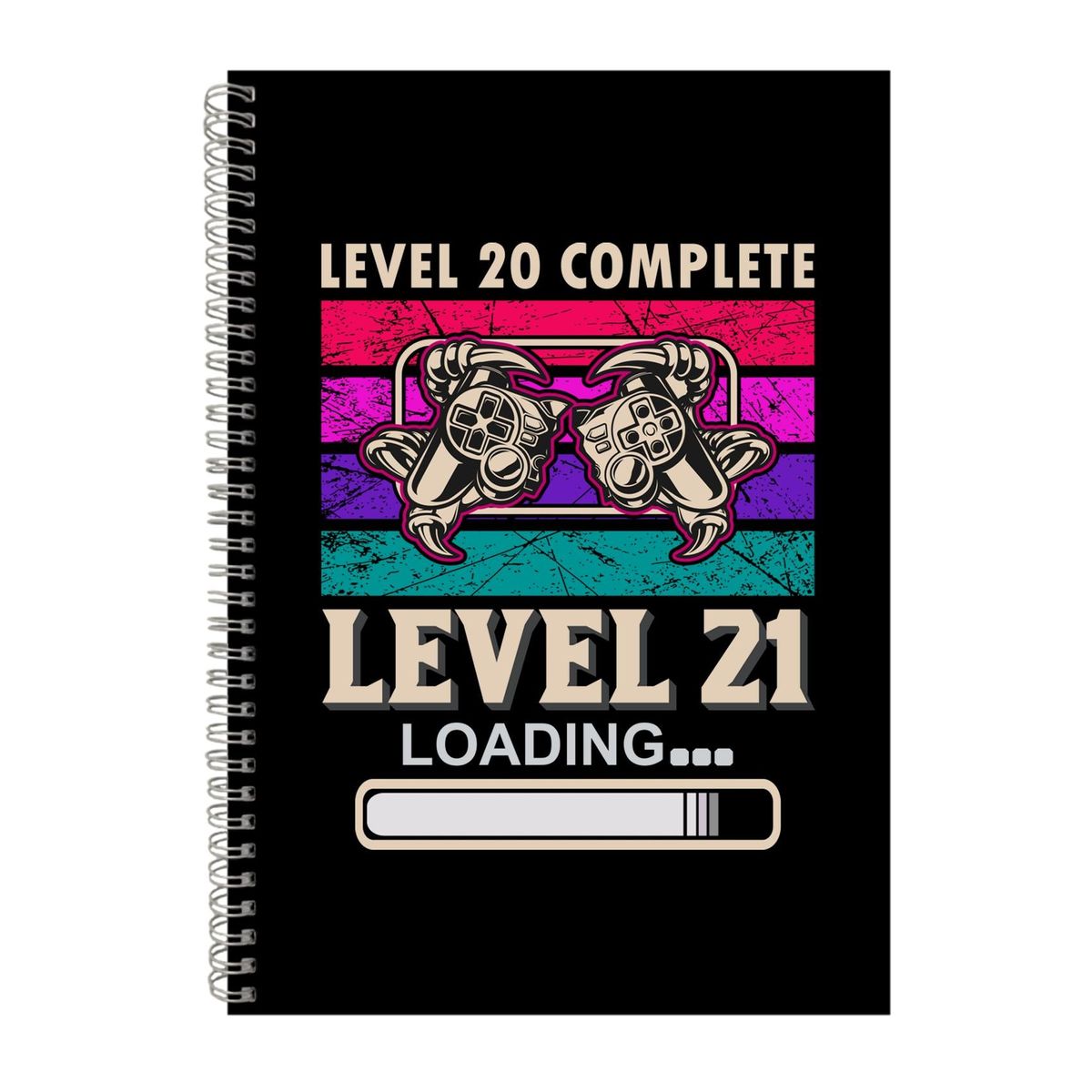 Level 20 Complete Notebook Gamer Gift Idea A4 Notepad 140 | Shop Today ...