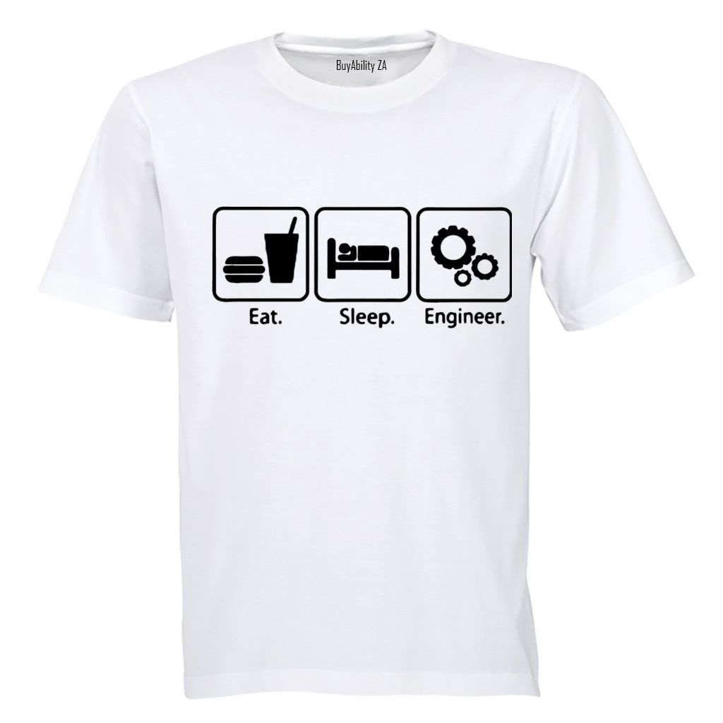 Eat. Sleep. Engineer - Adults - T-Shirt | Shop Today. Get it Tomorrow ...