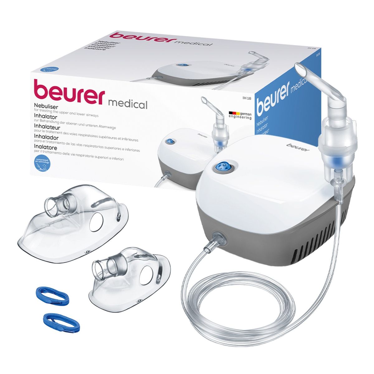 Beurer Germany Nebuliser: Fast, Effective Upper & Lower Airway Relief ...