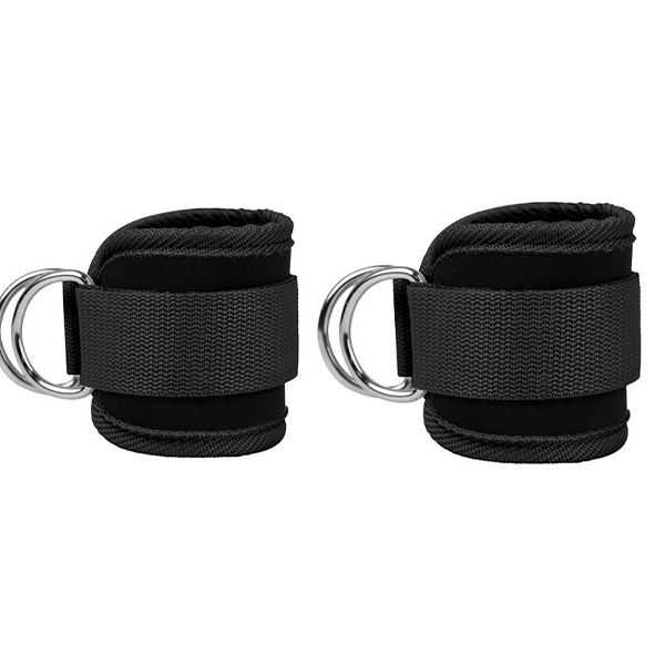 Ankle Straps Adjustable for Cable Machine and Pulley / Gym Glute Cuffs ...
