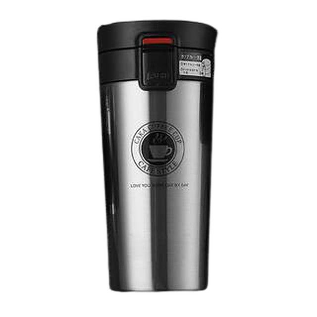 Vacuum Insulation Cup - Travel Flask Silver Grey | Shop Today. Get it ...