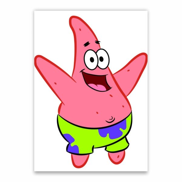 Patrick Star Poster - A1 | Shop Today. Get it Tomorrow! | takealot.com