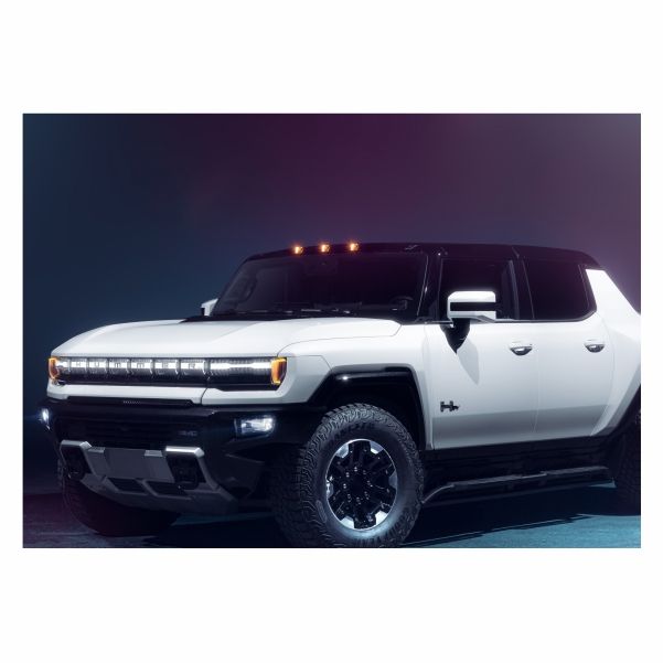 Hummer White Abstract - A1 Poster | Shop Today. Get it Tomorrow ...