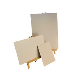 Artist Canvas Panel (A3, A4 & A5) and Easel x 2 (50cm & 30cm) Value Set ...