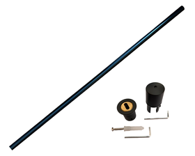 Shower Glass Stabilizer Bracket Wall Mount & Revolving End With 1,5m ...