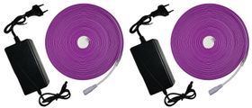 Hello Today 5 Meter LED Neon Strip Light With Power Supply 800lm - 2 ...