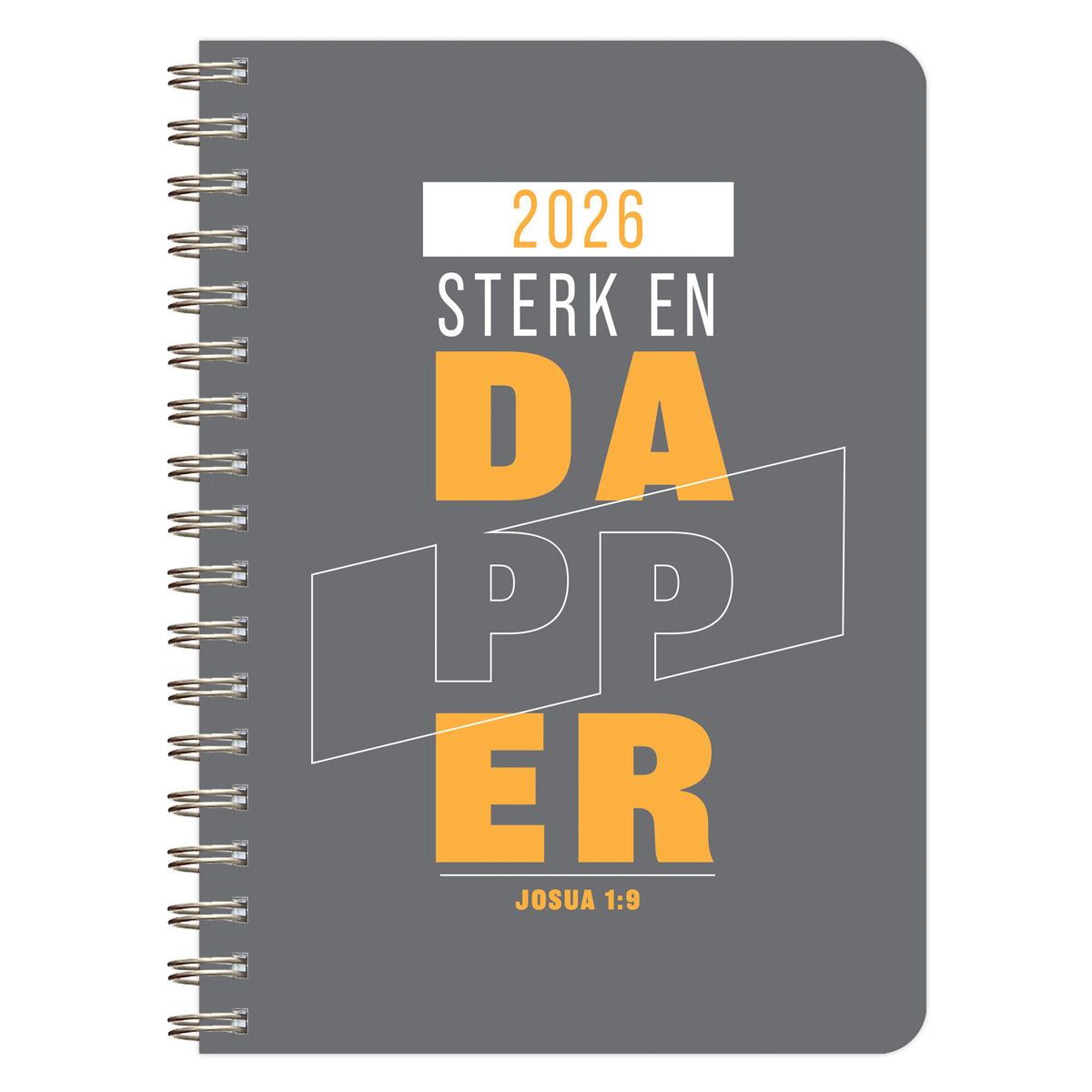 2026 Dagbeplanner - Sterk en Dapper, Wirebound | Shop Today. Get it ...