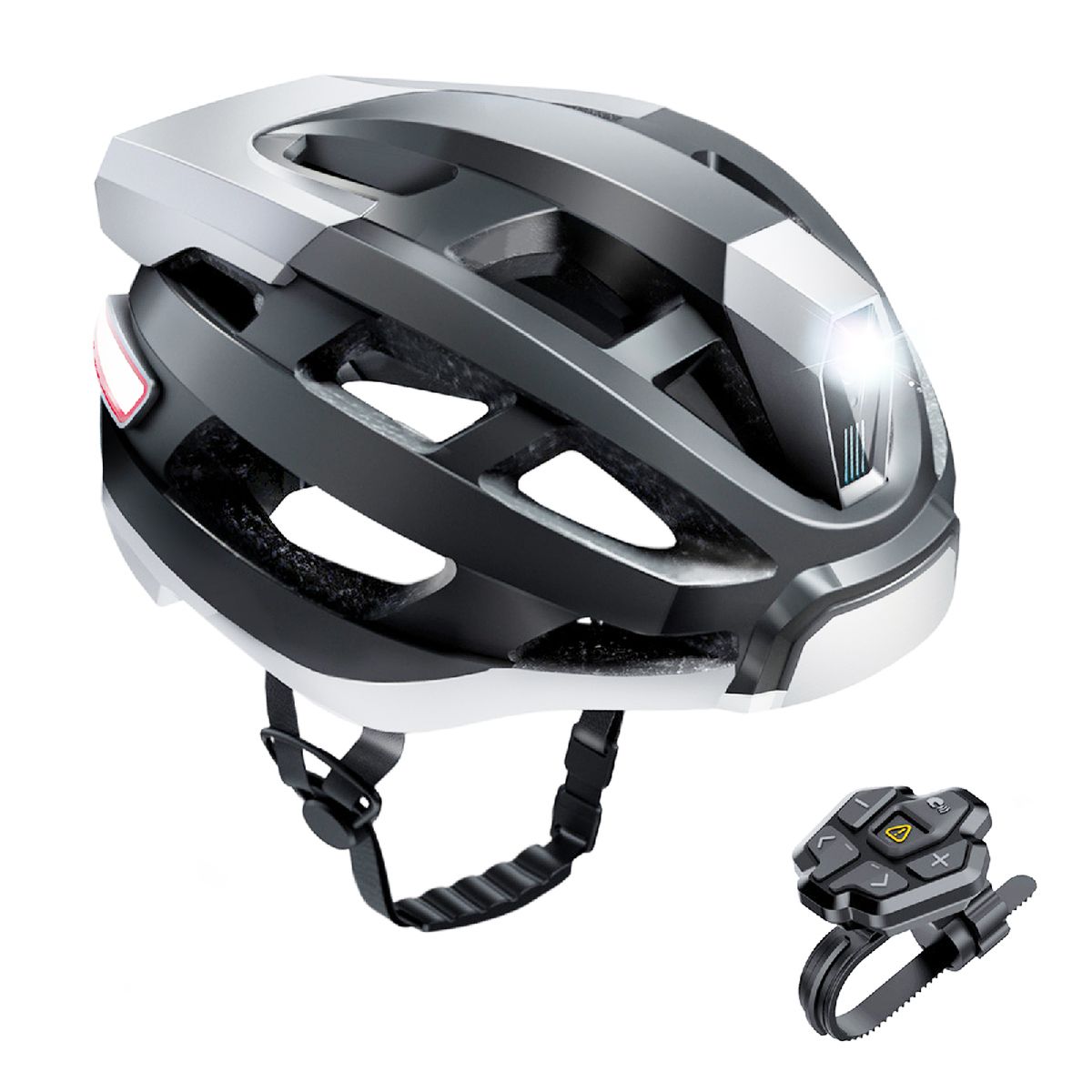Vizia Smart Bluetooth Cyclist Helmet with Headlight & Indicator ...