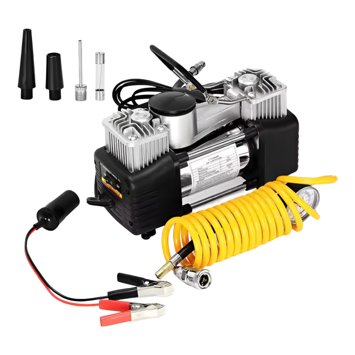Portable 2 Cylinder Vehicle Electric Tire Compressor | Shop Today. Get ...