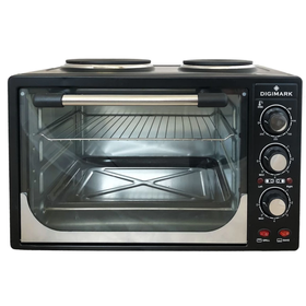 Digimark Electric Oven With Solid Hot Plate 28L (Bundle) | Shop Today ...