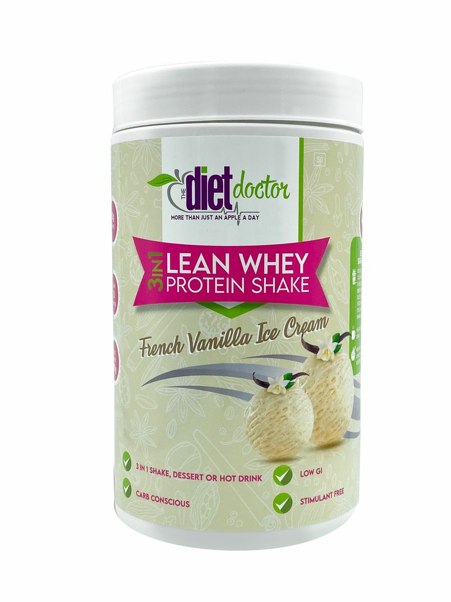 Lean Whey Protein Shake - French Vanilla Ice Cream 900gm | Shop Today ...