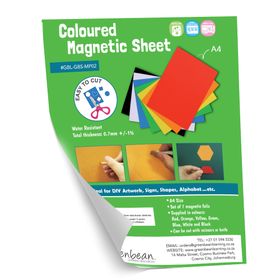 Greenbean Magnetic Glossy A4 Paper: 7 Sheets in 7 Colours | Shop Today ...