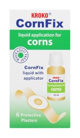 Corn Remover - Kroko CornFix 15ml (includes 6 corn plasters) | Shop ...