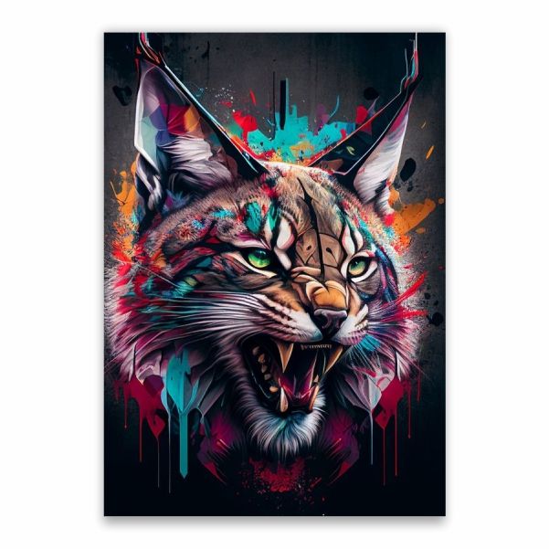 Caracal Colourful Poster - A1 | Shop Today. Get it Tomorrow! | takealot.com