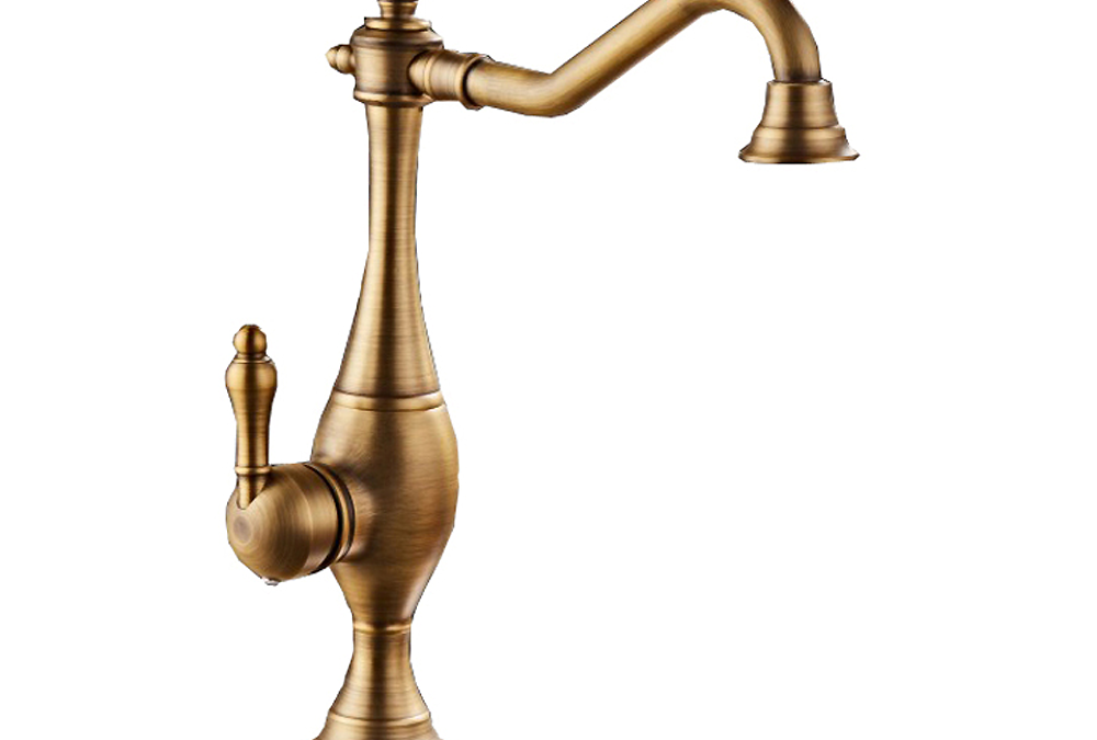 Trendy Taps Premium Deck Mounted / Large Brass Spout Mixer With Swivel ...