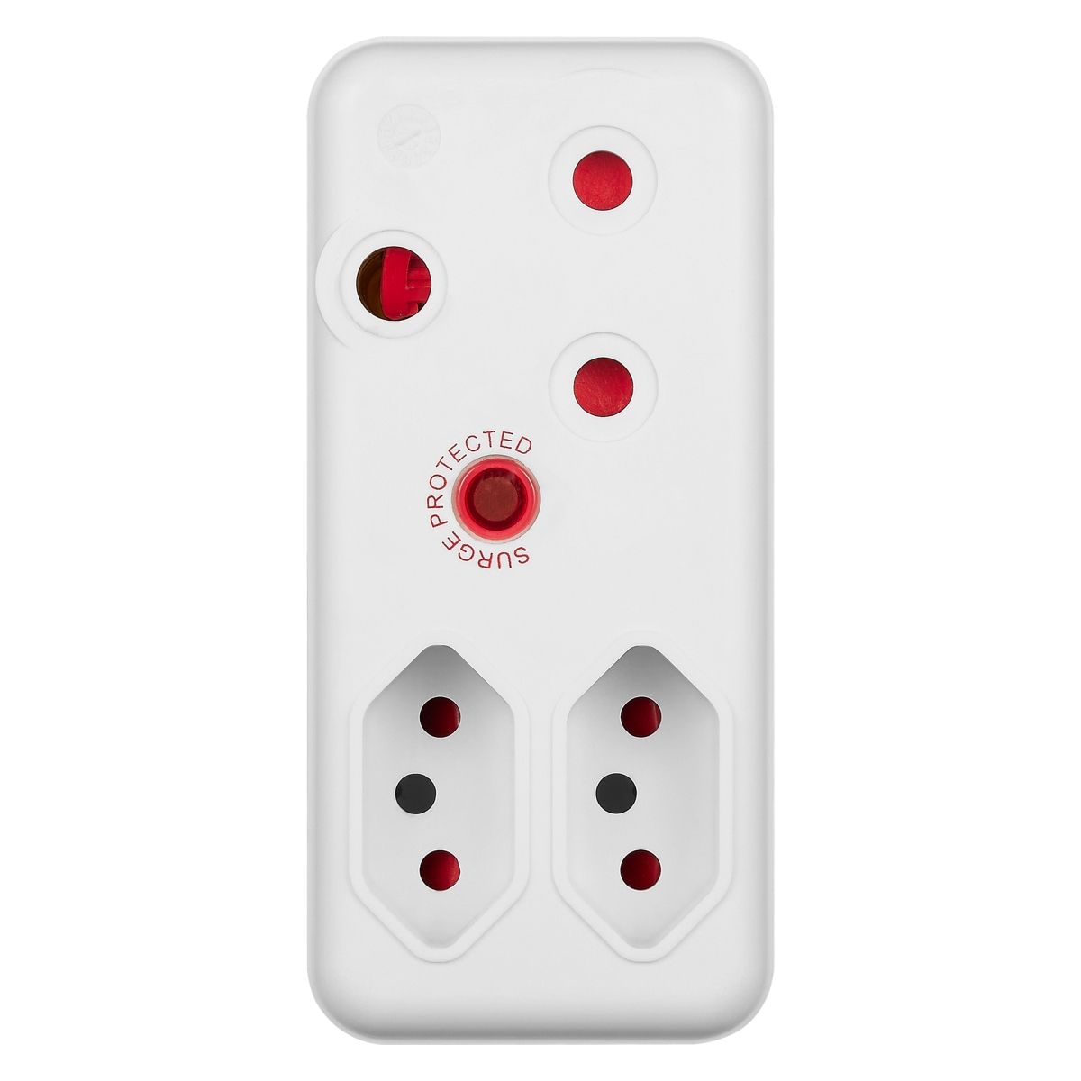 Switched 3 PIN Adaptor - 1 x 16A ,2 X 5A Euro Surge | Shop Today. Get ...