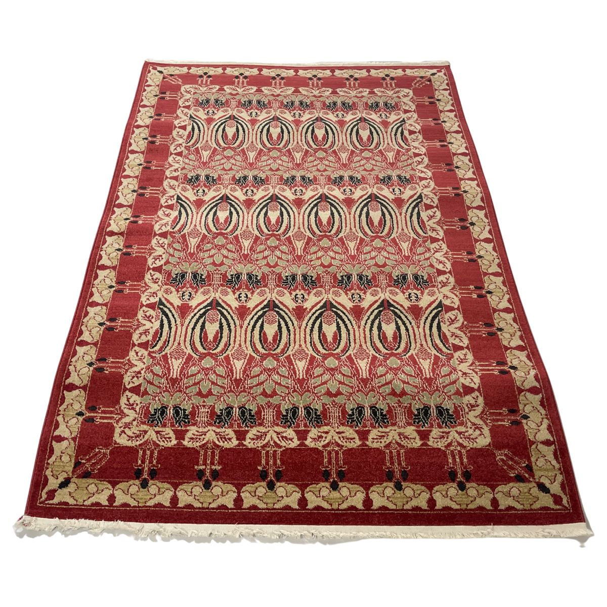 Red Persian Machine made Rug - 245 x 155cm | Shop Today. Get it ...