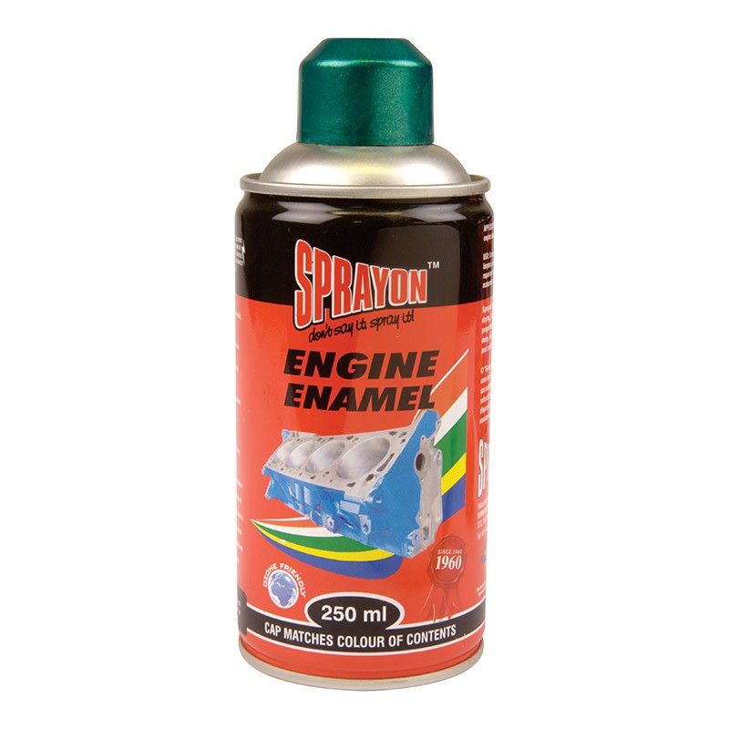Bulk Pack x 3 Sprayon Spray Paint Engine Enamel 250ml Met Green | Shop ...