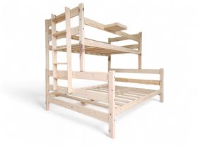 Solid Pine Tri Bunk | Shop Today. Get it Tomorrow! | takealot.com