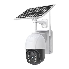 4G Solar Dome Camera, 2.8 Inch, White, APP: V380, Smart Security | Shop ...