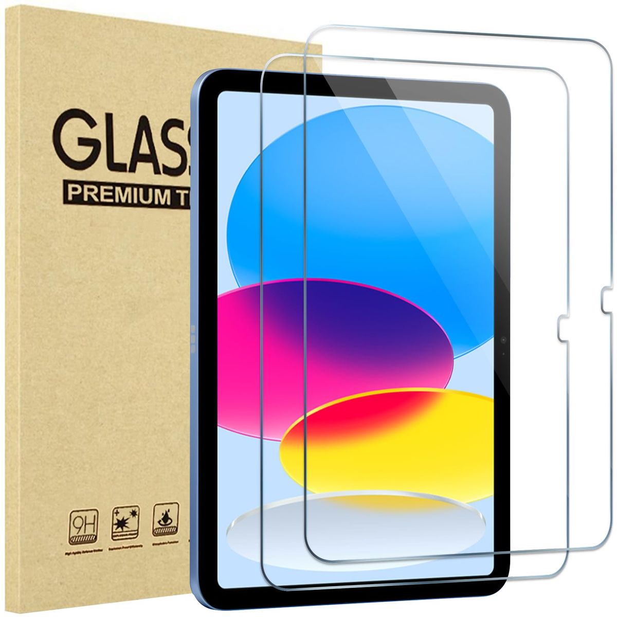 2-Pack Screen Protector Compatible With iPad A16 2025 11th Gen (11-inch ...