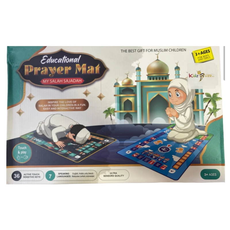 Smart Interactive Educational Prayer Mat for Kids Learning the Salah ...