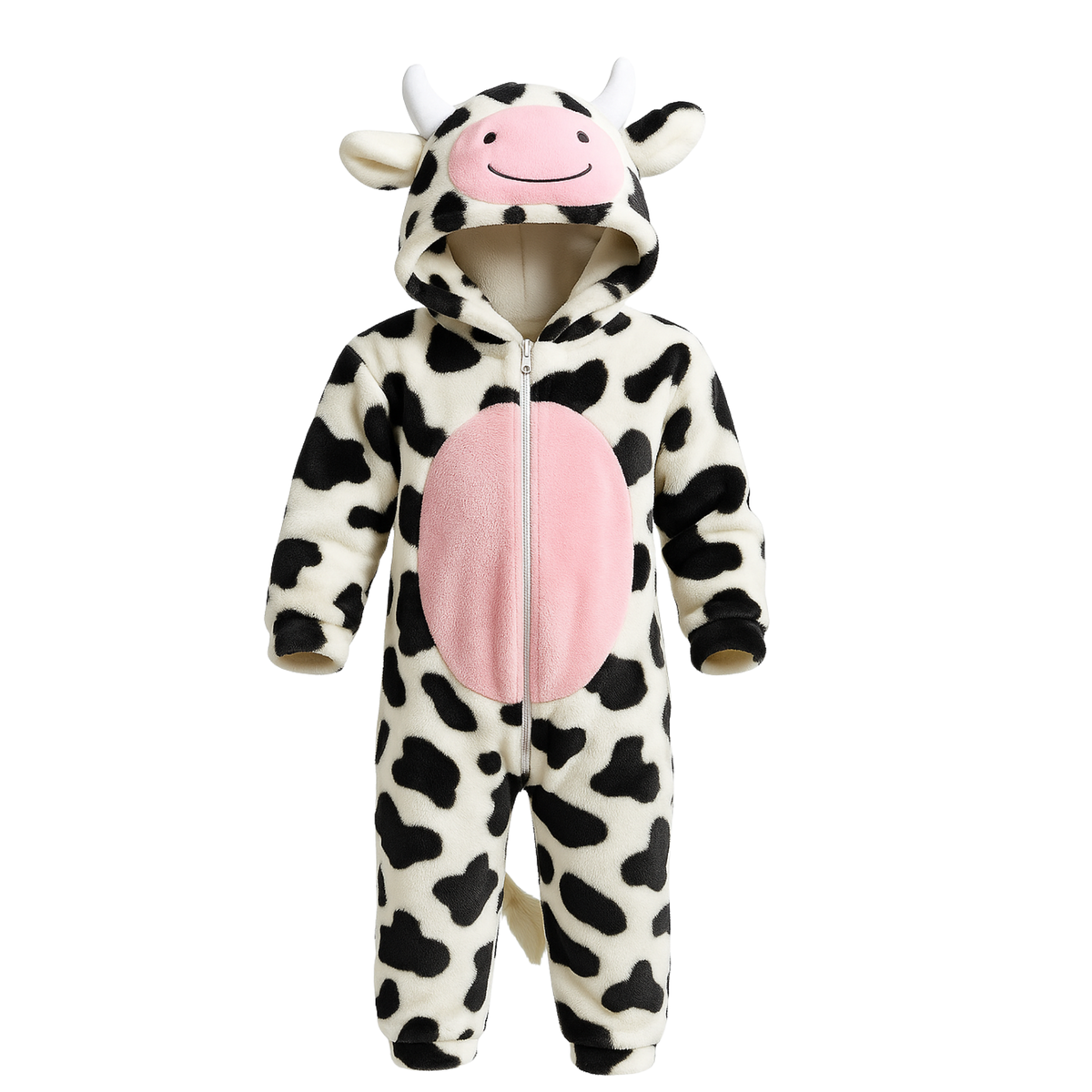 JKjustkidin Kids Cow Costume Jumpsuit Onesie with 3D Details | Shop ...