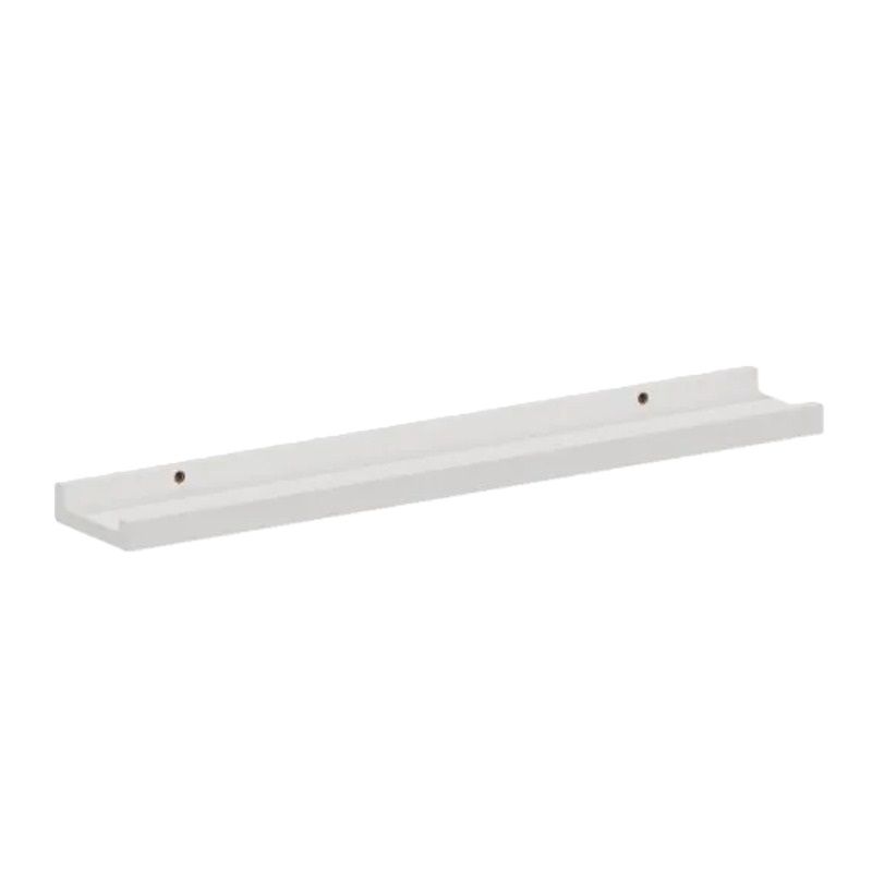 White Picture Ledge, MDF, 60cm x 10 cm | Shop Today. Get it Tomorrow ...
