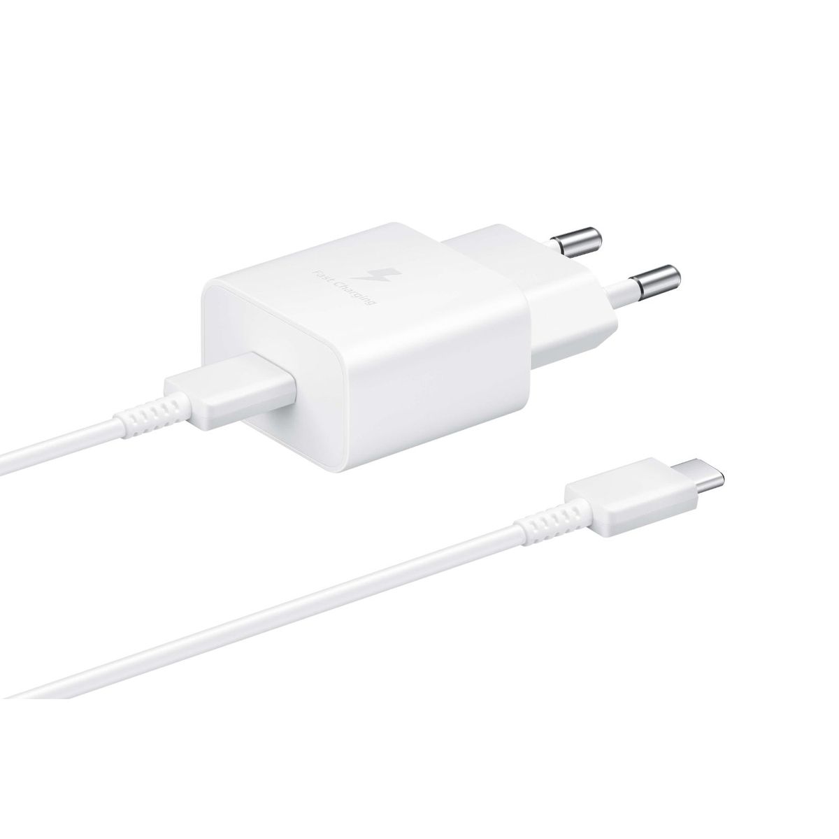 Samsung 15W 1 Port USB-C Travel Adapter with Type-C Cable - White ...