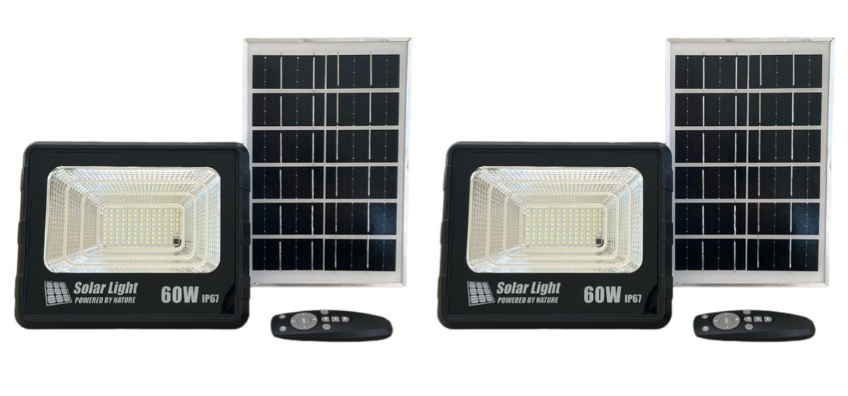 Pack Of 2 MTY 60W Solar Flood Light Shop Today Get It Tomorrow
