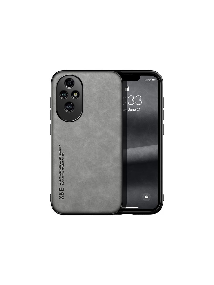Skin Feeling Car Magnetic Absorption Pu Mobile Phone Case Compatble ...