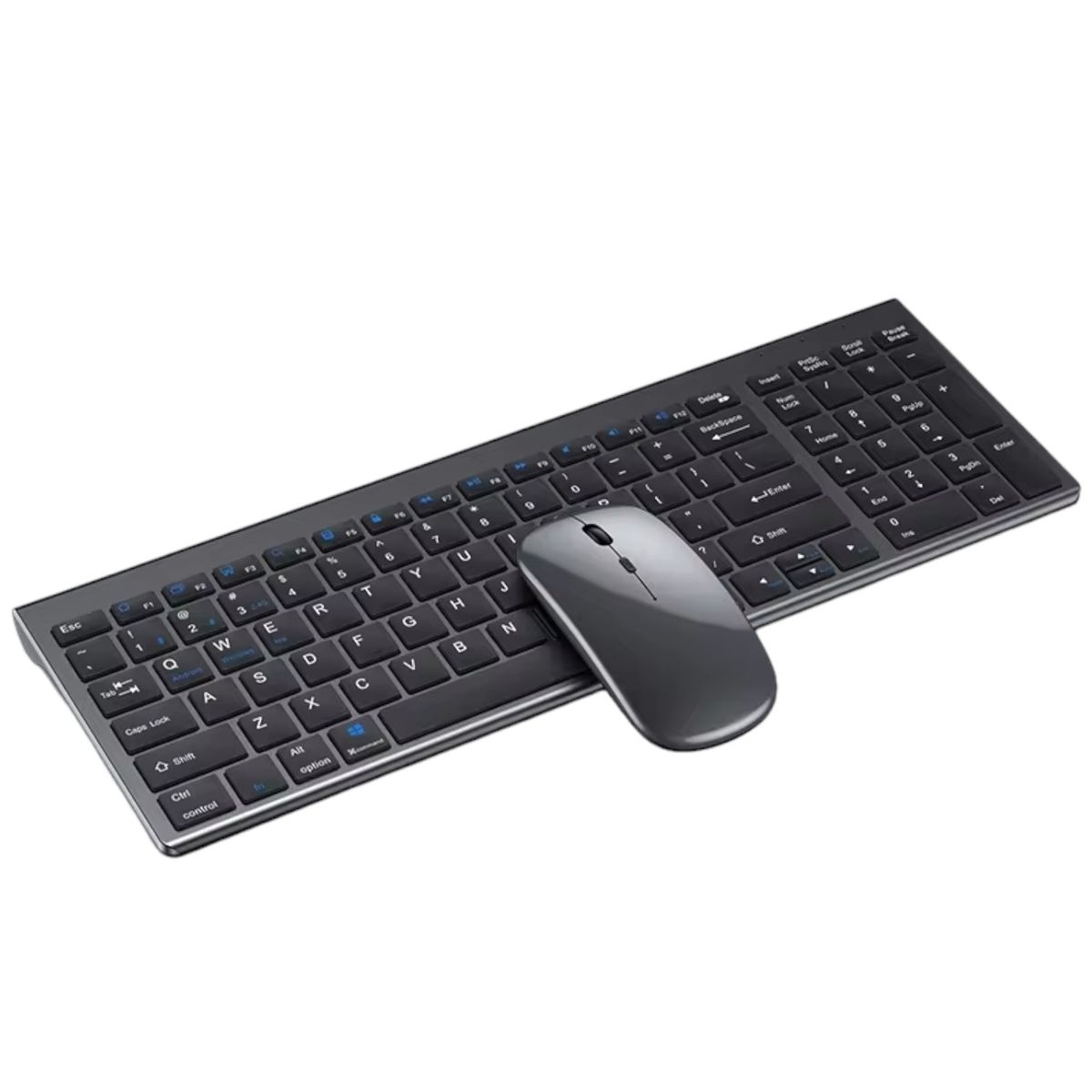 2.4G Ultra-Thin Wireless Scissor-Switch Keyboard And Mouse Set - Grey ...