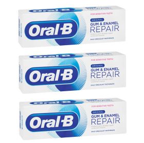 Oral-B - Gum & Enamel Repair - Original Toothpaste (3 x 75ml) | Shop ...