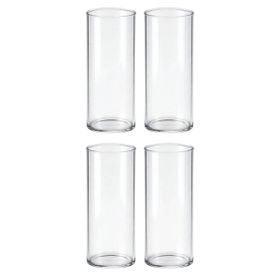 4 Pack - Elegant Containers For Kitchen Organisation - Transparent ...