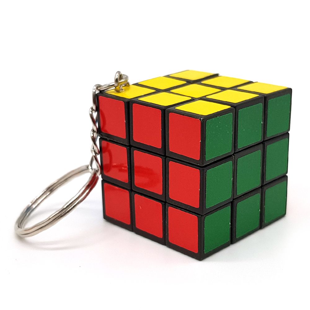 BUFFTEE Tiny Rubik's Cube Key Ring - Rubix Cube Keychain | Shop Today ...