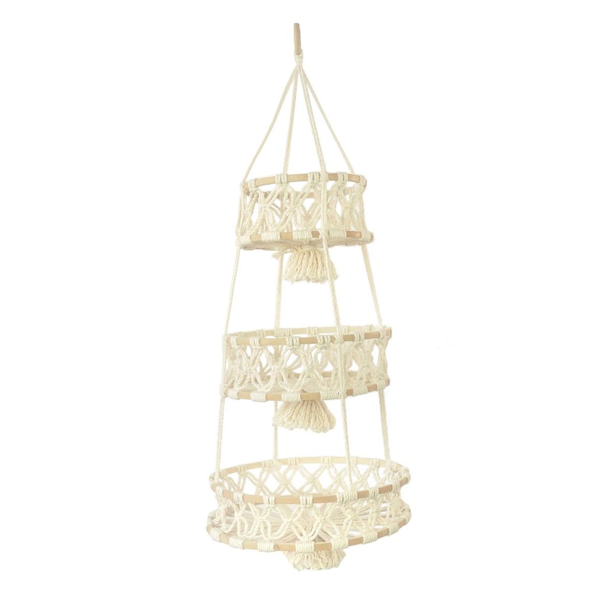 3 Tier Hanging White Food Storage Bag | Shop Today. Get it Tomorrow ...